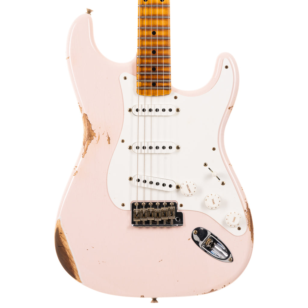Fender Custom Shop 1956 Stratocaster Relic - Faded Shell Pink (402) – Lark Guitars