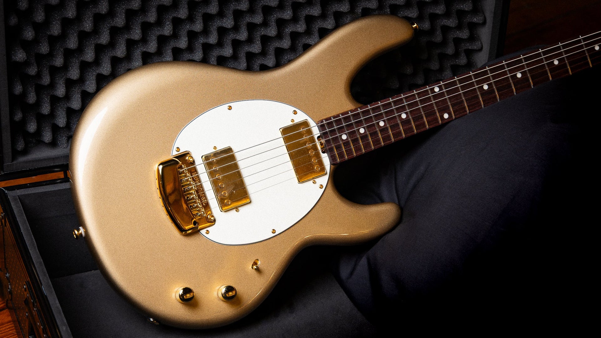 All-New Music Man StingRay II made in collab with Cory Wong – Lark Guitars